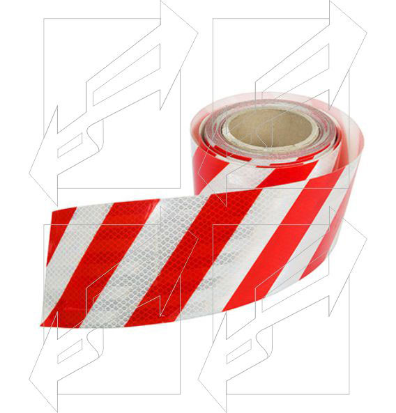 STRIPED MARKING TAPE RED-WHITE Π77 TYPE I